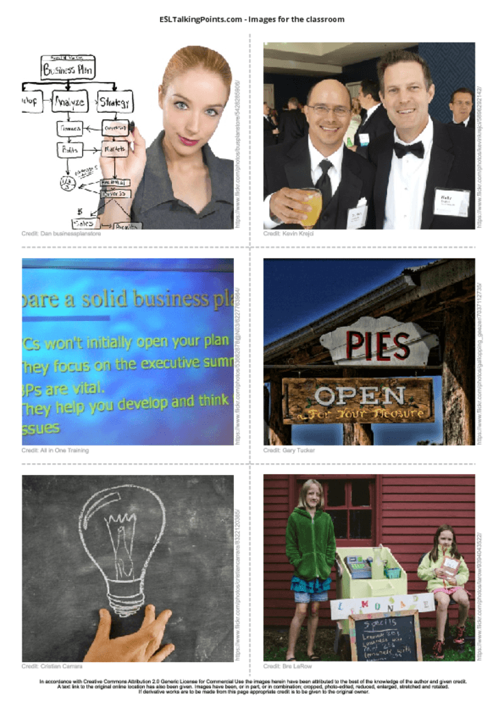 Entrepreneurs – ESL Conversation Questions and Speaking Activities