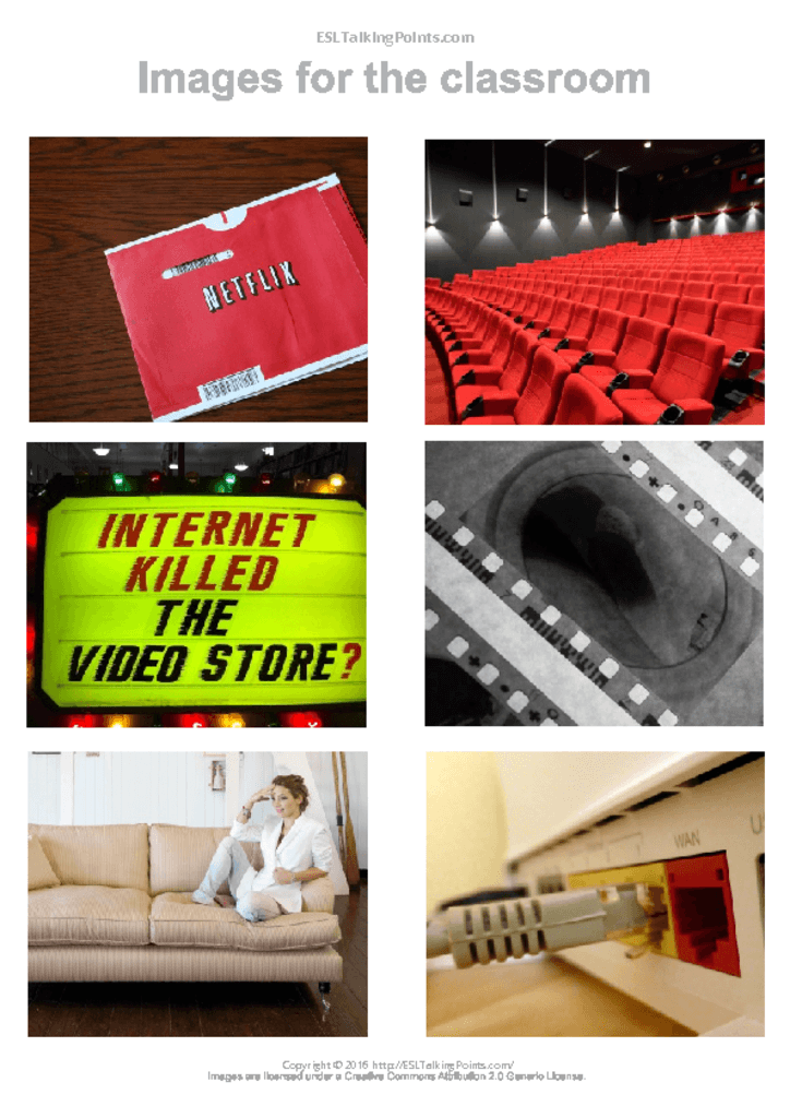 Netflix / Streaming Services – ESL Conversation Questions and Speaking ...