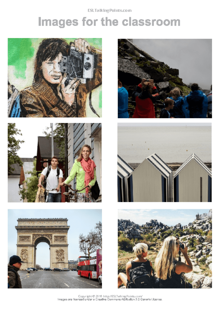Tourism – ESL Conversation Questions and Speaking Activities
